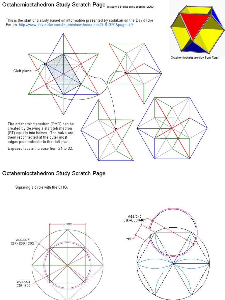 Octahemioctahedron Scratch Page | PDF | Teaching Methods & Materials ...