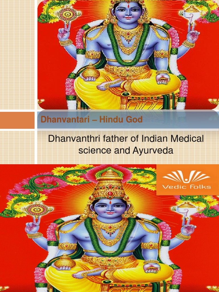 Dhanvantari: God of Ayurveda and Healing | PDF | Hindu Mythology | Well ...