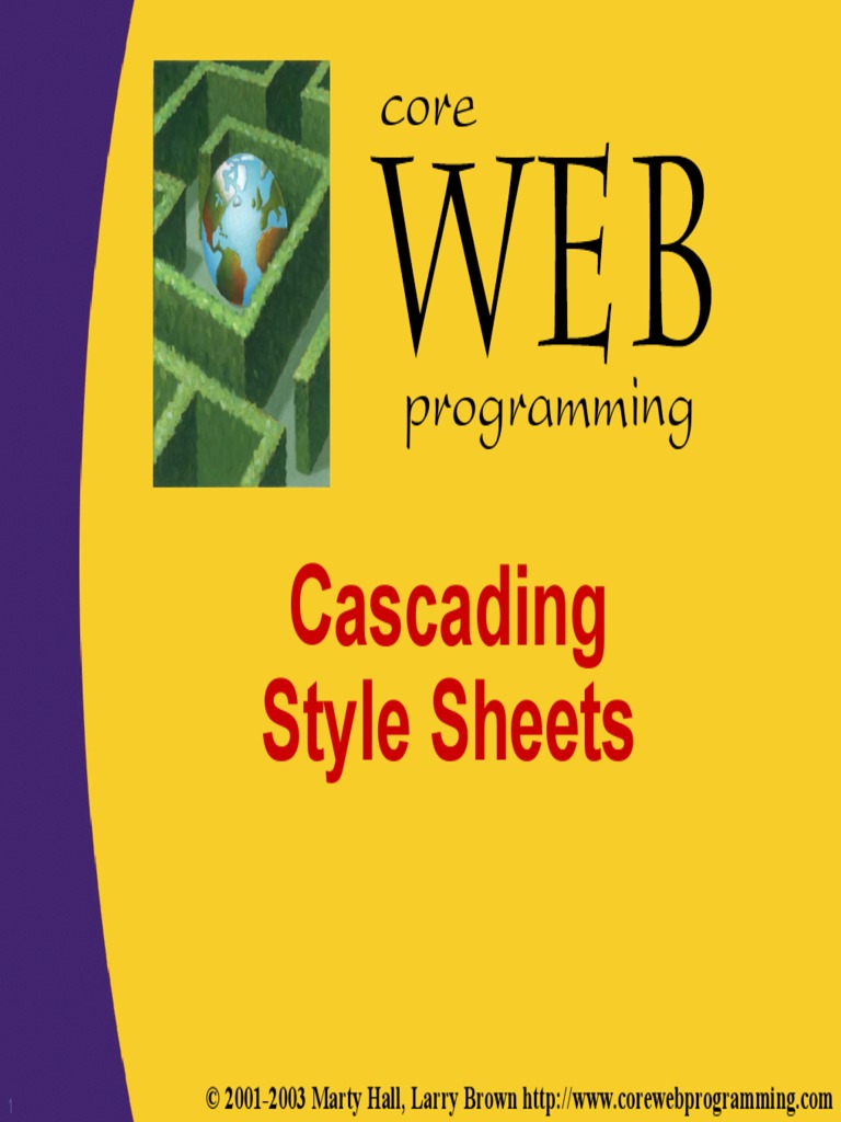Cascading Style Sheets | PDF | Cascading Style Sheets | Html