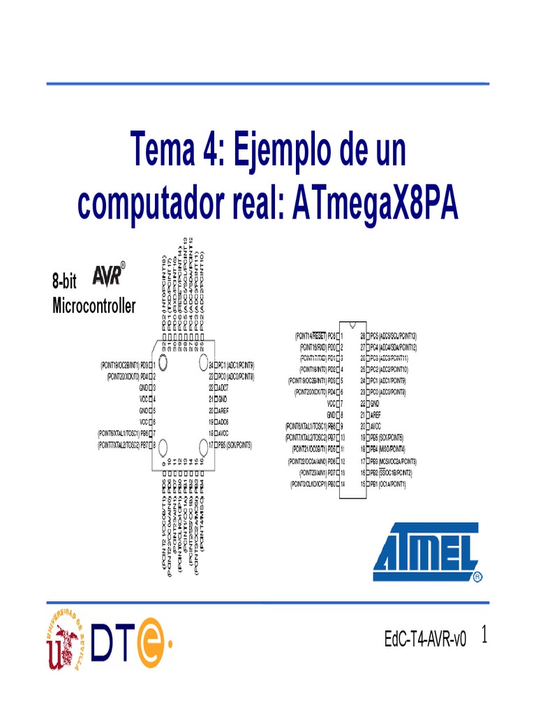 Set Instrucciones Atmega | PDF