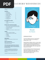 Wonder - A Book Report | Narration