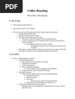 ROASTING - Profile Log-SV | PDF | Coffee