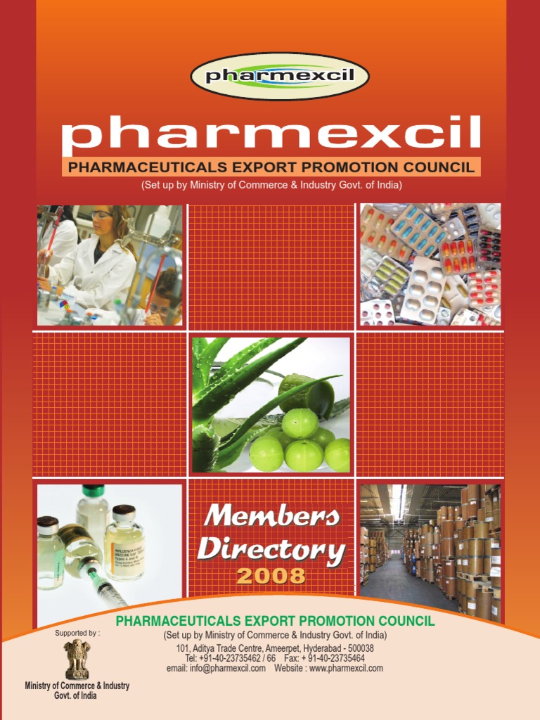 Pharmexcil Members Directory 2008 | PDF