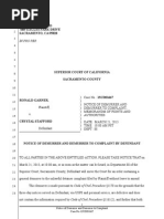 Sample Motion To Vacate Judgment Under CCP Section 473 For California ...