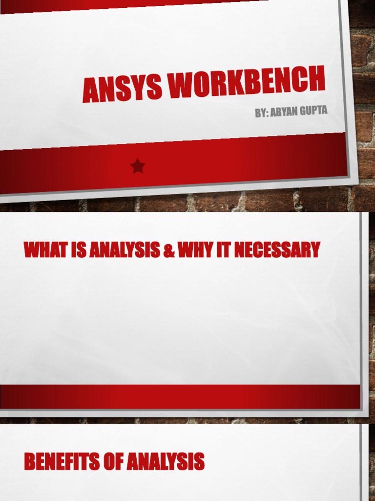 A Comprehensive Guide to Finite Element Analysis (FEA) Using ANSYS Workbench: From Conceptual ...