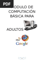 Manual de Computacion Basica 1 | PDF | Point and Click | Ventana (informática)