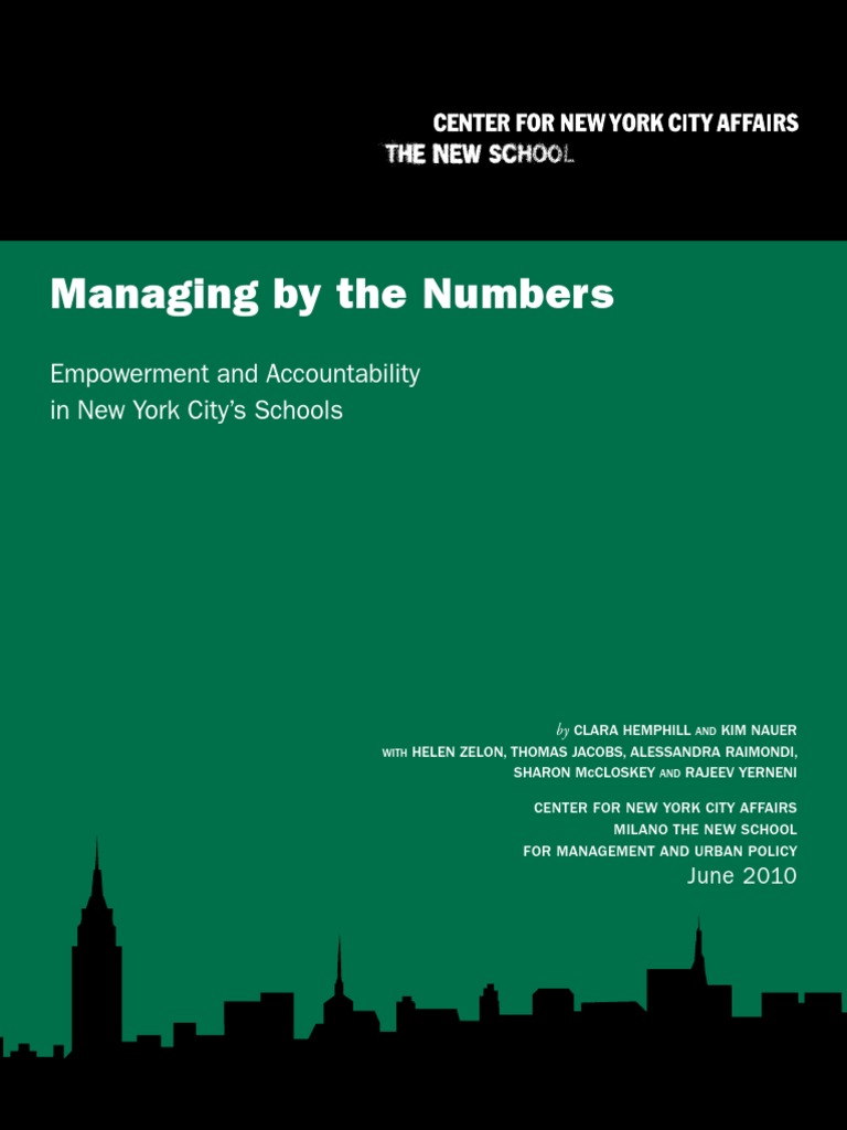 Managing by The Numbers | Download Free PDF | National Assessment Of ...