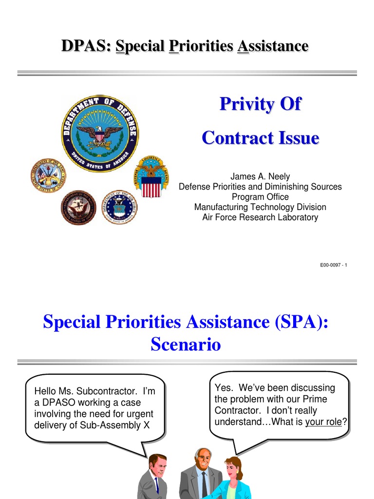 Understanding DPAS and Special Priorities | PDF | Procurement | Government