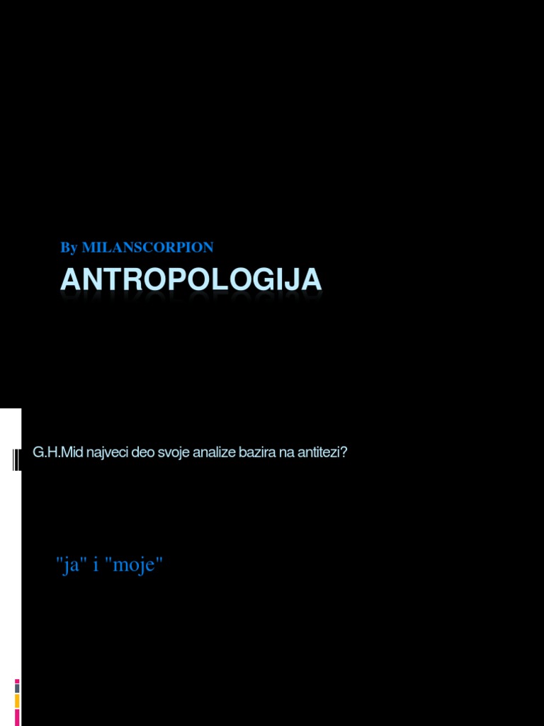 Antropologija | PDF