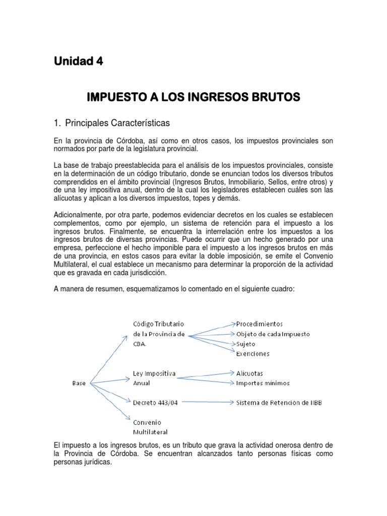 Lectura 4 - Impuesto A Los Ingresos Brutos y Comercio e Industria | PDF | Impuestos | Devengo