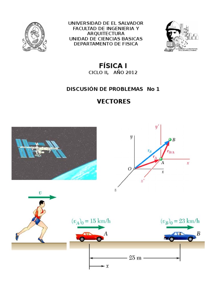 Guia de Vectores 2d | PDF | Vector Euclidiano | Cálculo