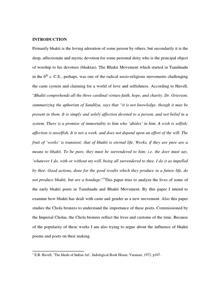 The Early Bhakti Poets of Tamil Nadu-Libre | PDF | Bhakti | Vaishnavism