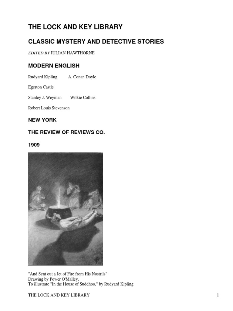 The Lock and Key Library Classic Mystery and Detective Stories: Modern ...