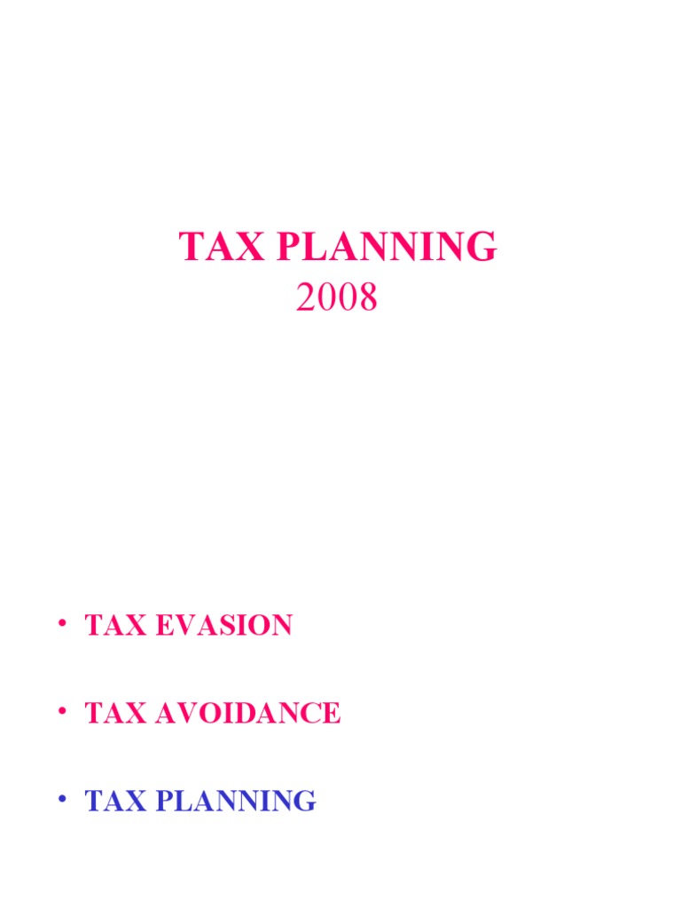 5 (1) .Tax Planning | PDF | Capital Gains Tax | Taxes