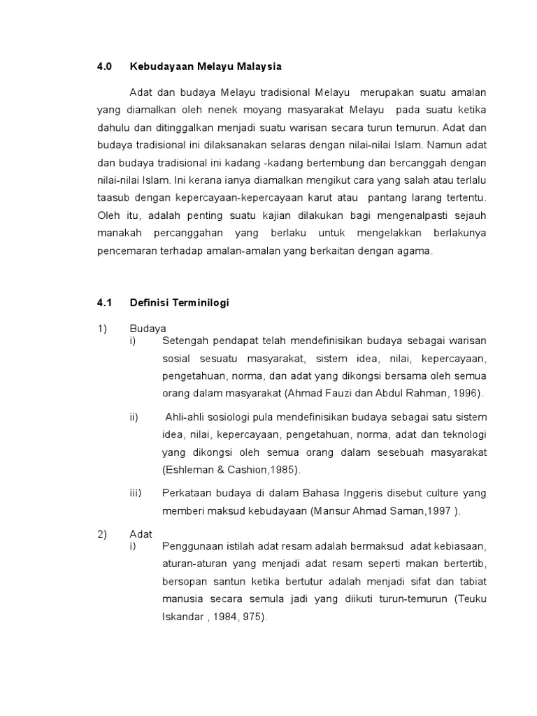 KEBUDAYAAN | PDF
