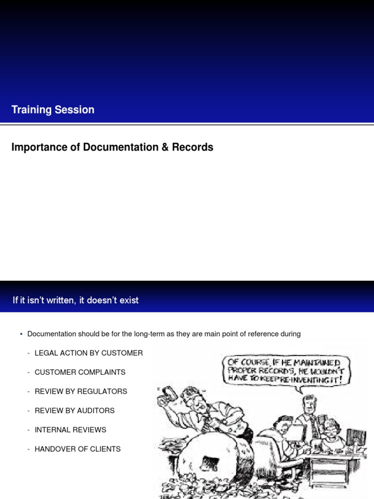Importance of Business Documentation | PDF | Audit | Business