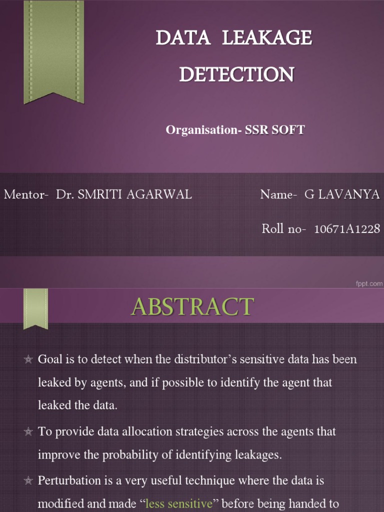 Data Leakage Detection Guide | PDF | Java Server Pages | Computer Programming