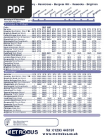 X43 Bus Timetable: Manchester to Burnley | PDF | Motor Vehicle ...