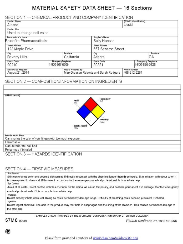 msds | Freight Transport | Engineering