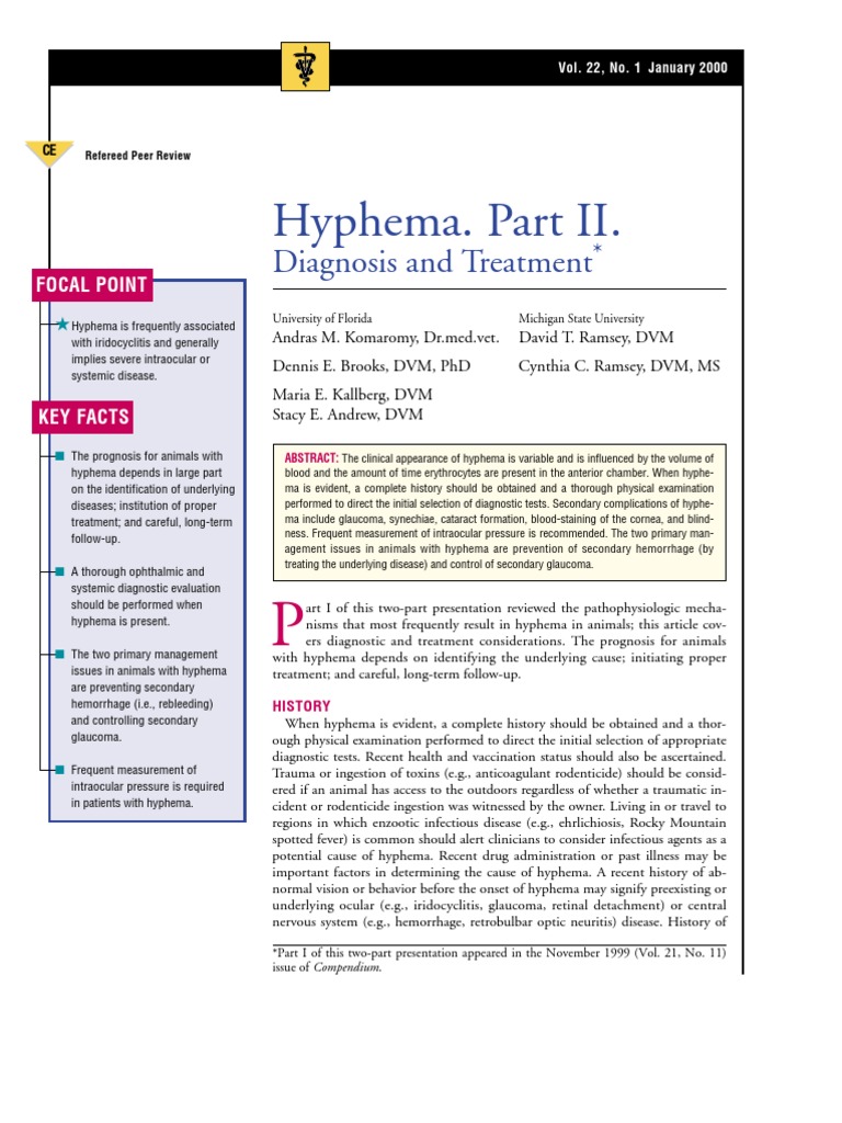 HYPHEMA.part II Diagnosis and Treatment | Glaucoma | Human Eye