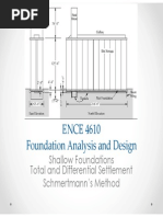Schmertmann Method (CPT) : Settlement of Spread Footing Schmertmann ...