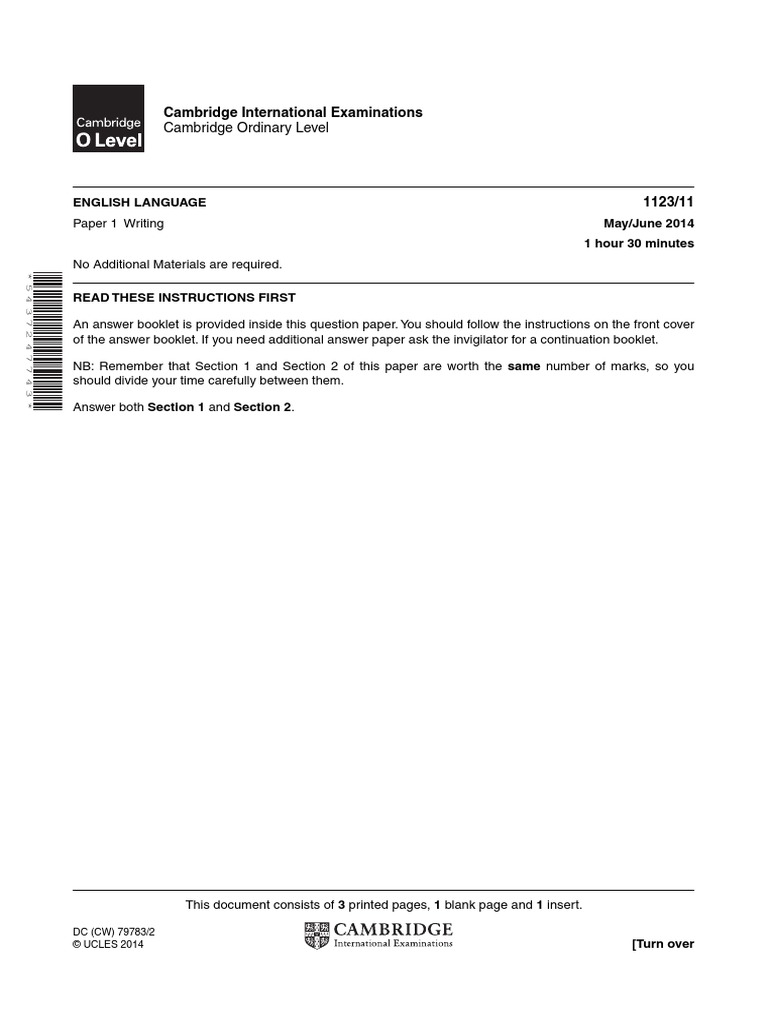 English 1123 Writing Paper A | PDF | Communication