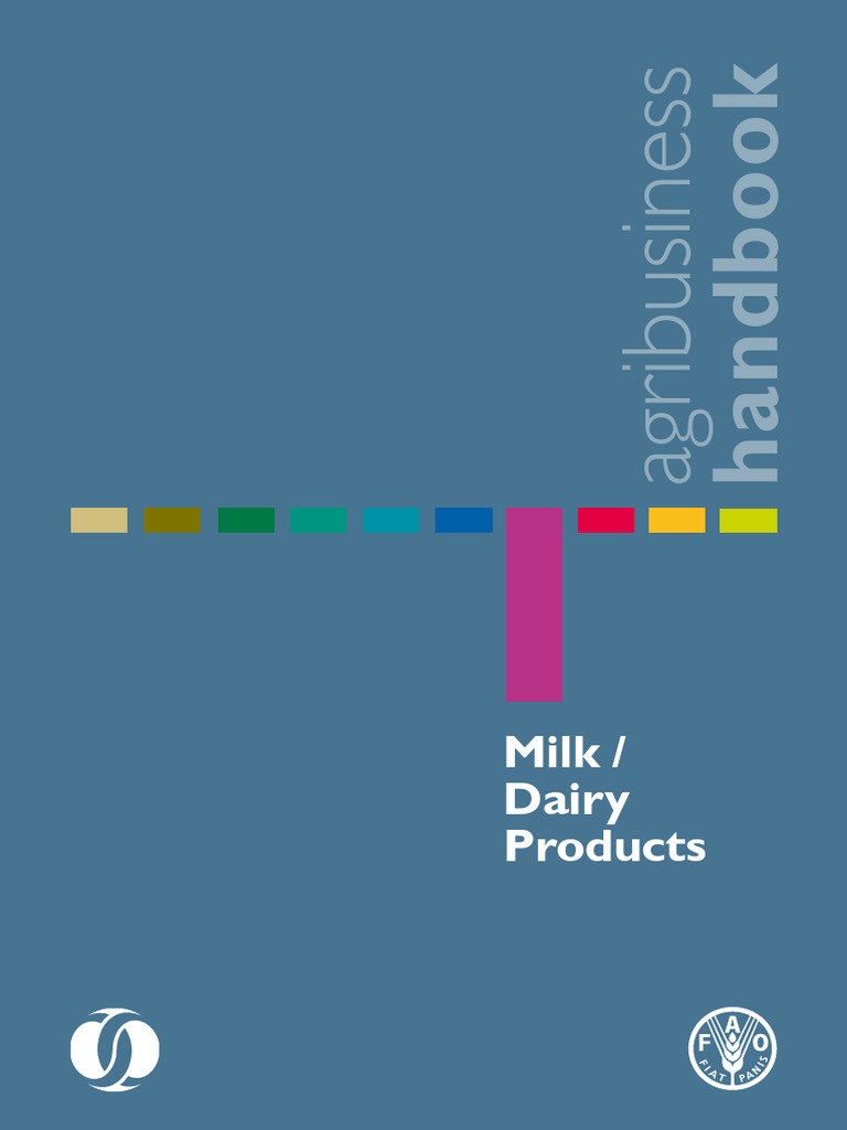 FAO Agbiz Handbook Milk Dairy Products | PDF | Dairy Farming | Milk