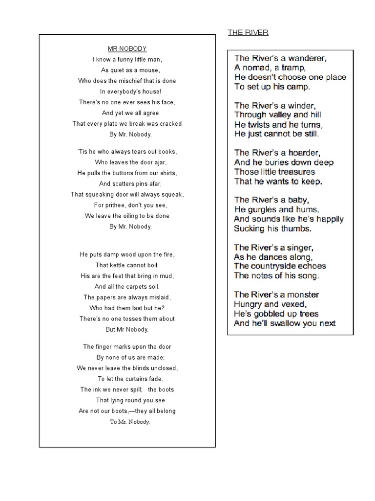 Poem | PDF