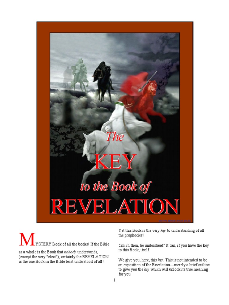 The KEY To The Book of Revelation | PDF | Book Of Revelation | Prophecy