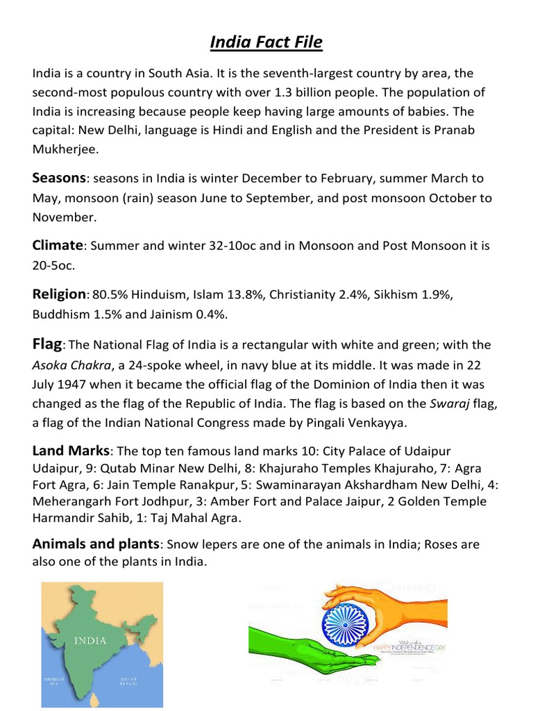 India: Geography, Climate, and Culture | PDF