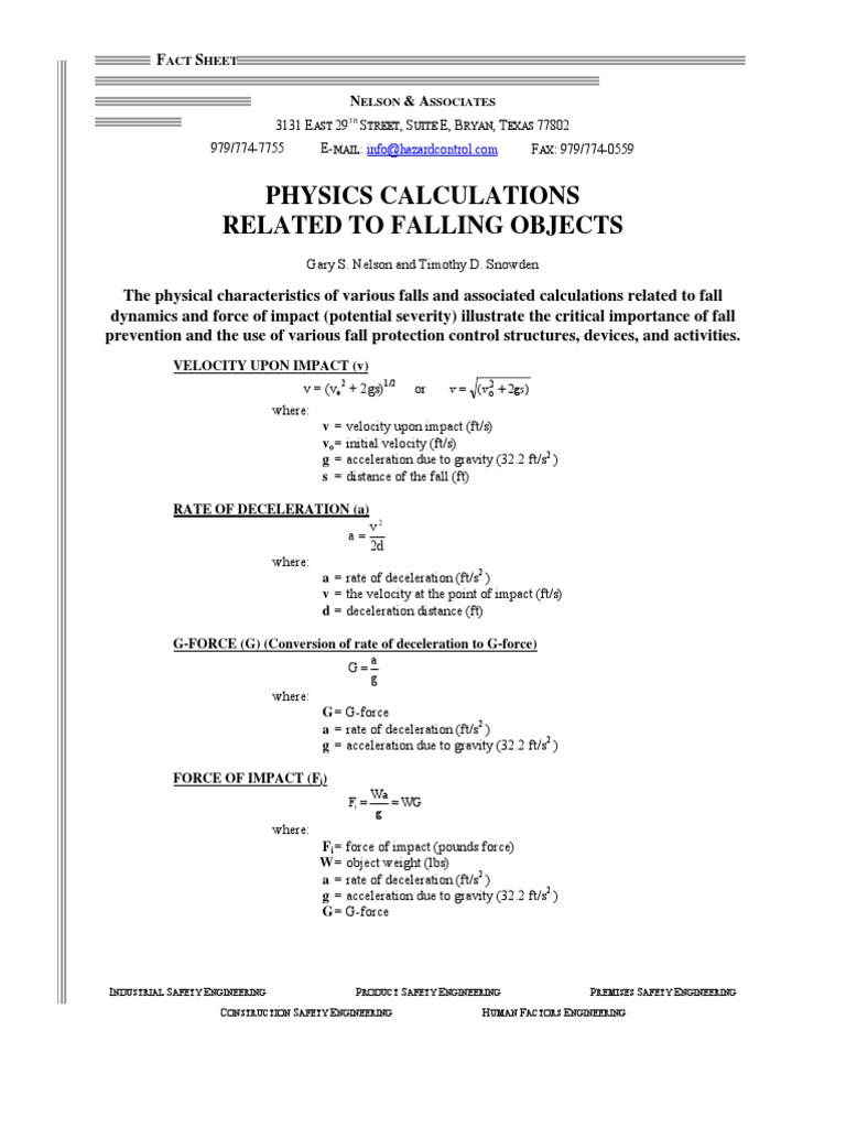 falling-objects-calculations-pdf