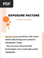 Radiographic Exposure Settings Guide | PDF | X Ray | Radiography