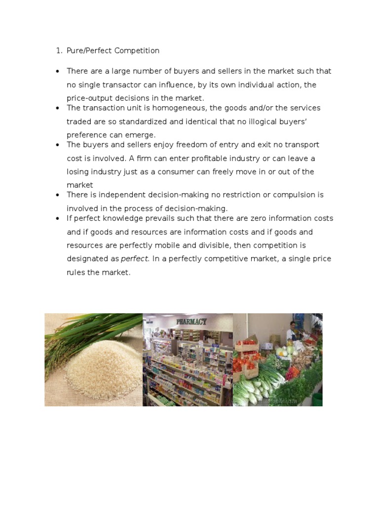 Types of Market | PDF | Monopoly | Oligopoly