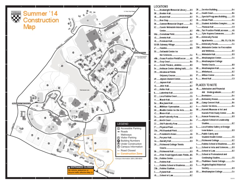 UR Campus Map | PDF