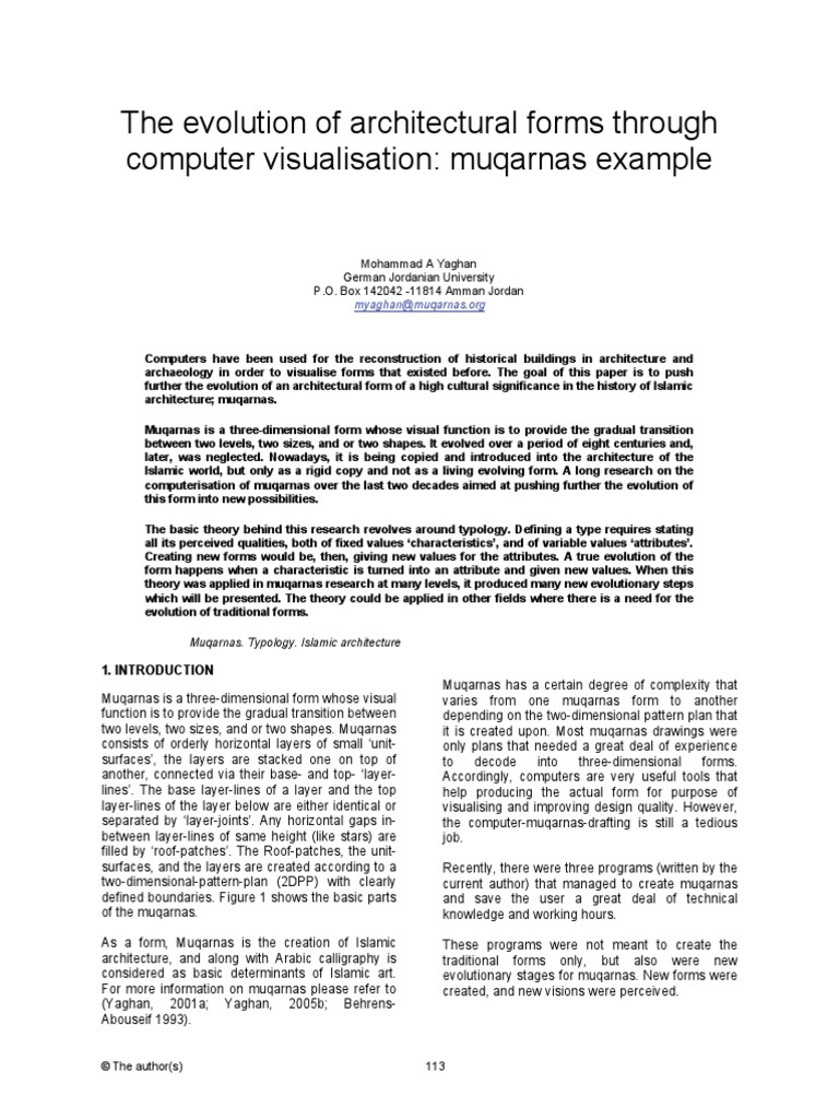 Evolution of Architectural Forms | Shape | Evolution