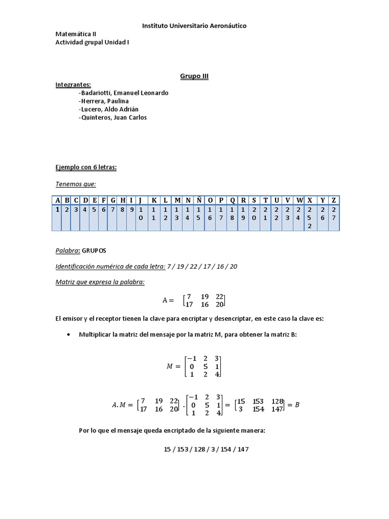 Actividad Grupal Final 1 | PDF