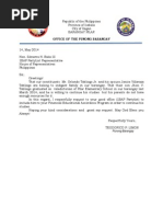 Letter For Culmination Activity | PDF