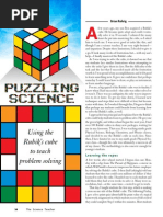 Pretty Rubik S Cube Patterns With Algorithms | PDF | Recreational ...