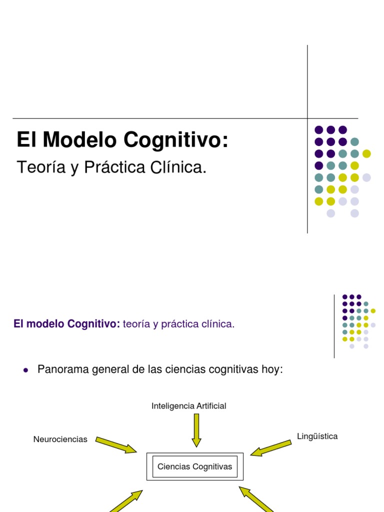 Clase 1-2 (Modelo Cognitivo) - 2 | PDF | Psicología cognitiva | Sicología