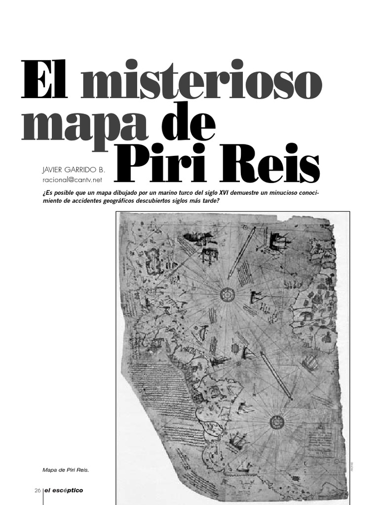 Ee 12 El Misterioso Mapa de Piri Reis | PDF | Mapa | Antártida