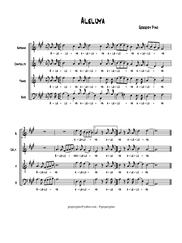 Aleluya | PDF