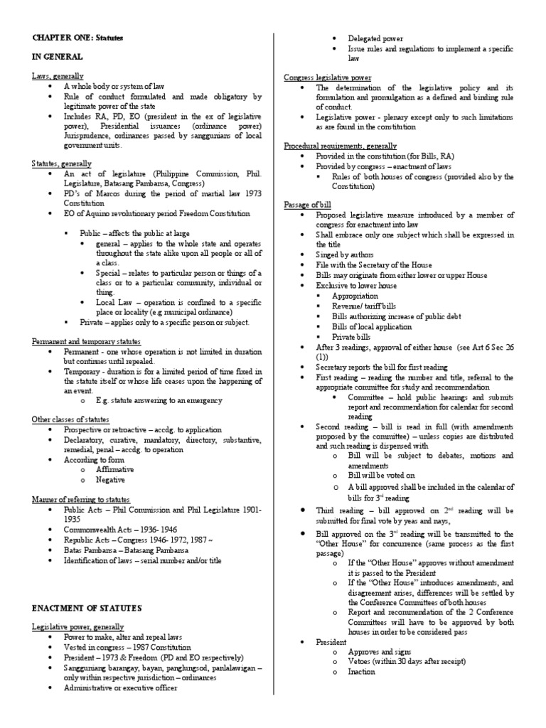 Statutory Construction Agpalo | PDF | Statutory Interpretation ...