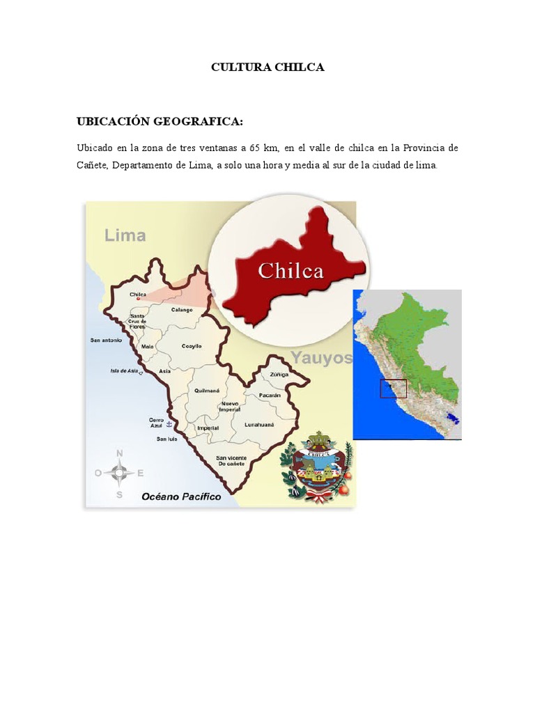 Cultura Chilca | PDF | Cultura (general) | Arqueología
