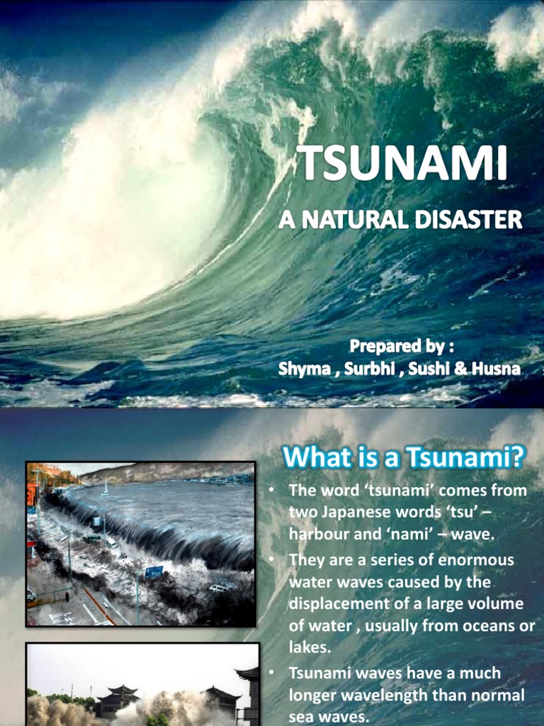 Tsunami | PDF | Tsunami | Natural Disasters