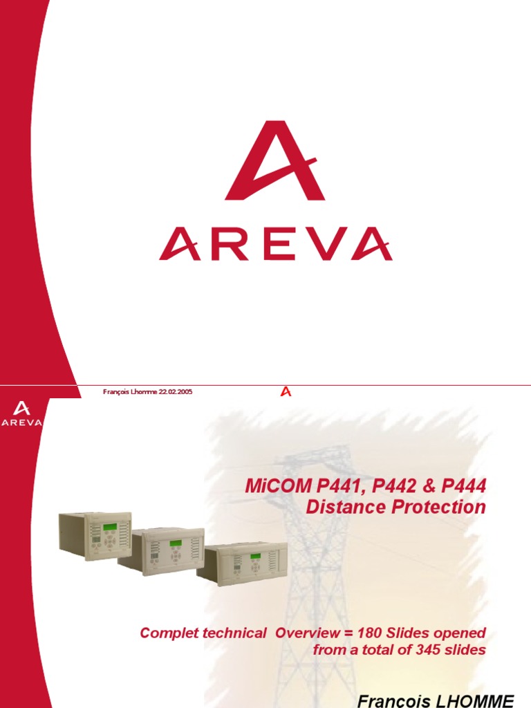 MiCOM P441, P442, P444 Overview | PDF | Electronics | Electronic ...