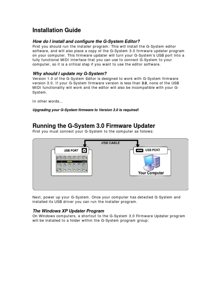 G-System Software Installation Guide VII | PDF | Windows 2000 | Microsoft Windows