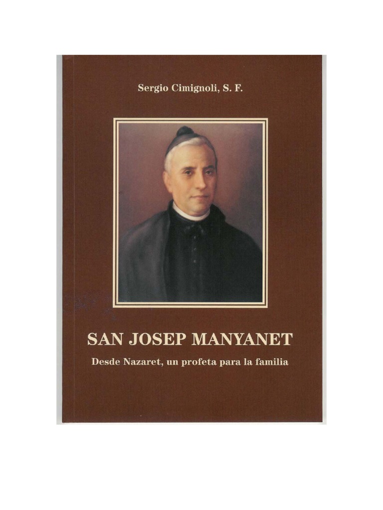 San Josep Manyanet: Profeta de la Familia | PDF | Amor | Sacerdote
