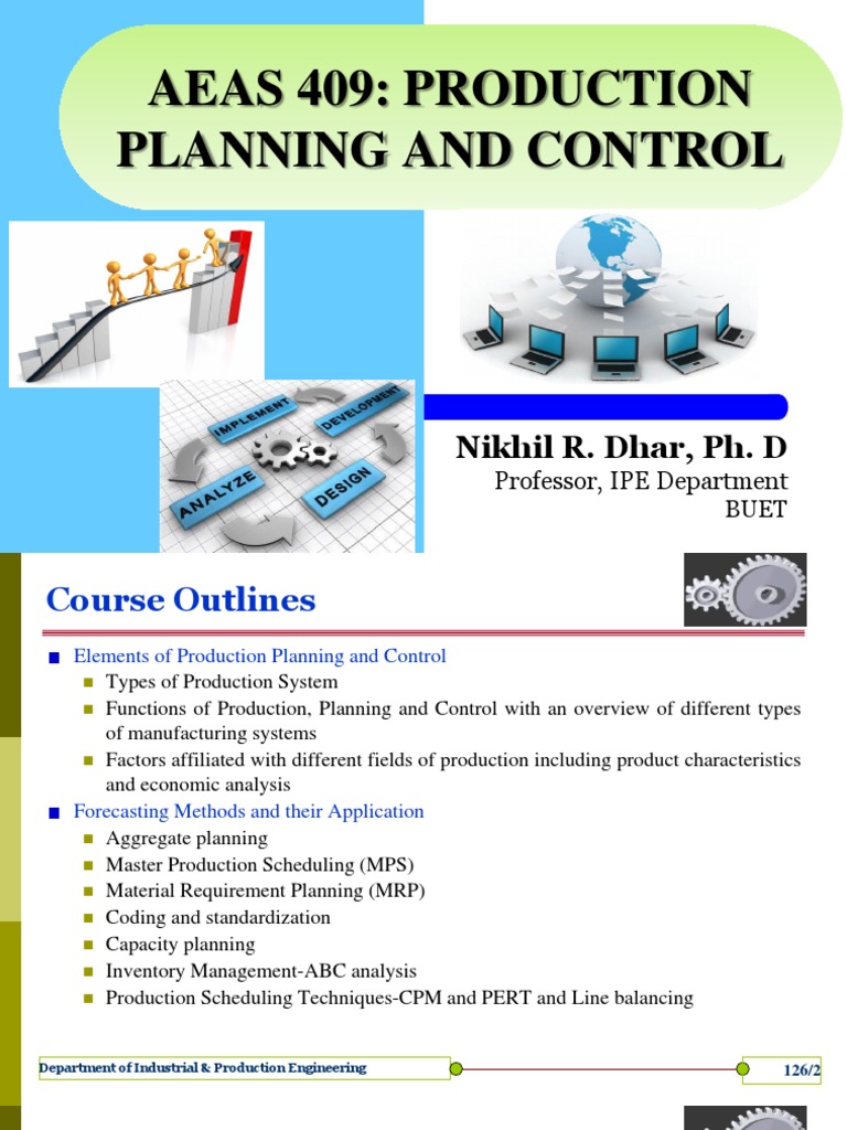 Overview of Production Planning & Control | PDF | Inventory ...