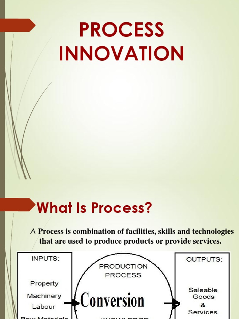 Understanding Process Innovation | PDF | Business Process | Innovation