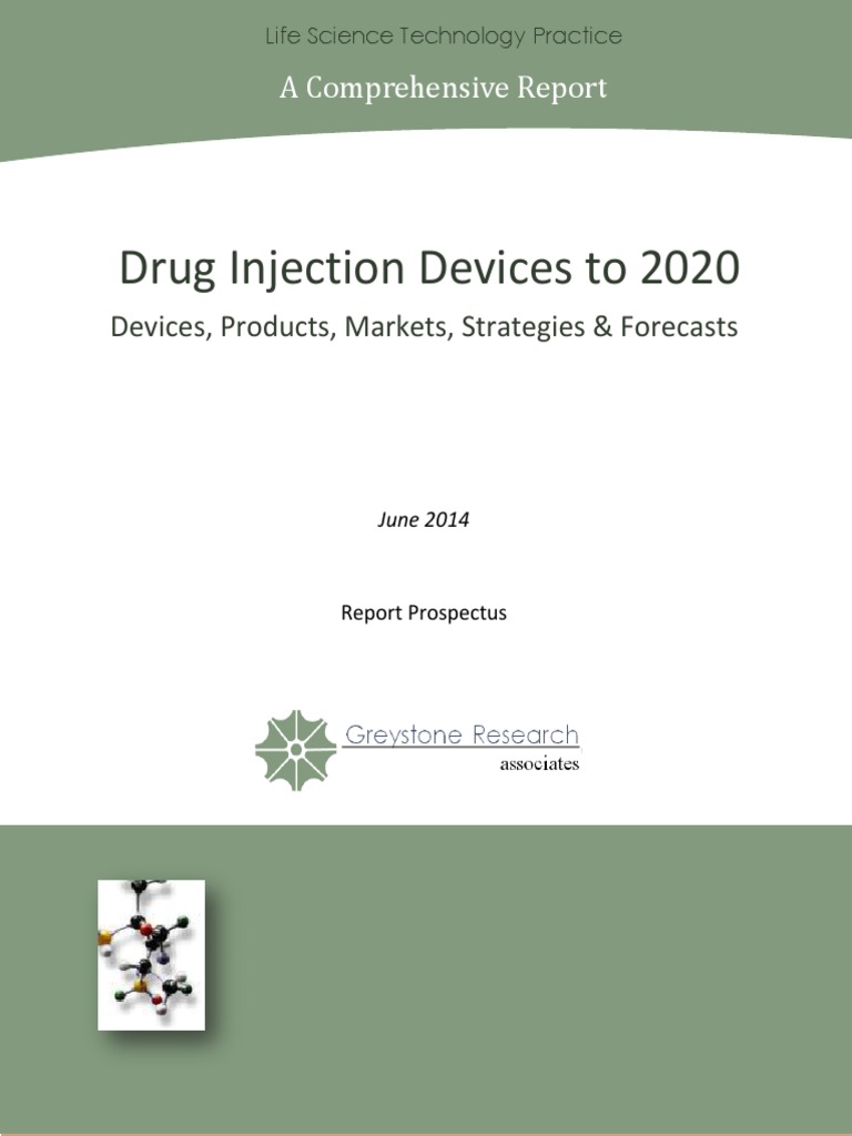 Drug Injection Devices Market Analysis 2020 | PDF | Syringe | Market ...